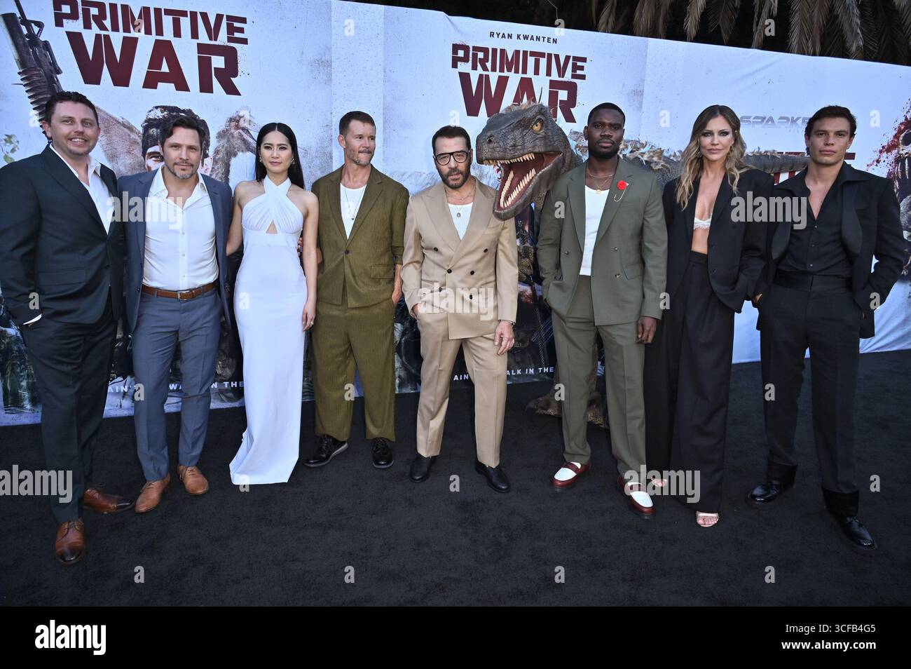 Hollywood, CA USA - August 18, 2025: Luke Sparke, Nick Wechsler, Ana ...