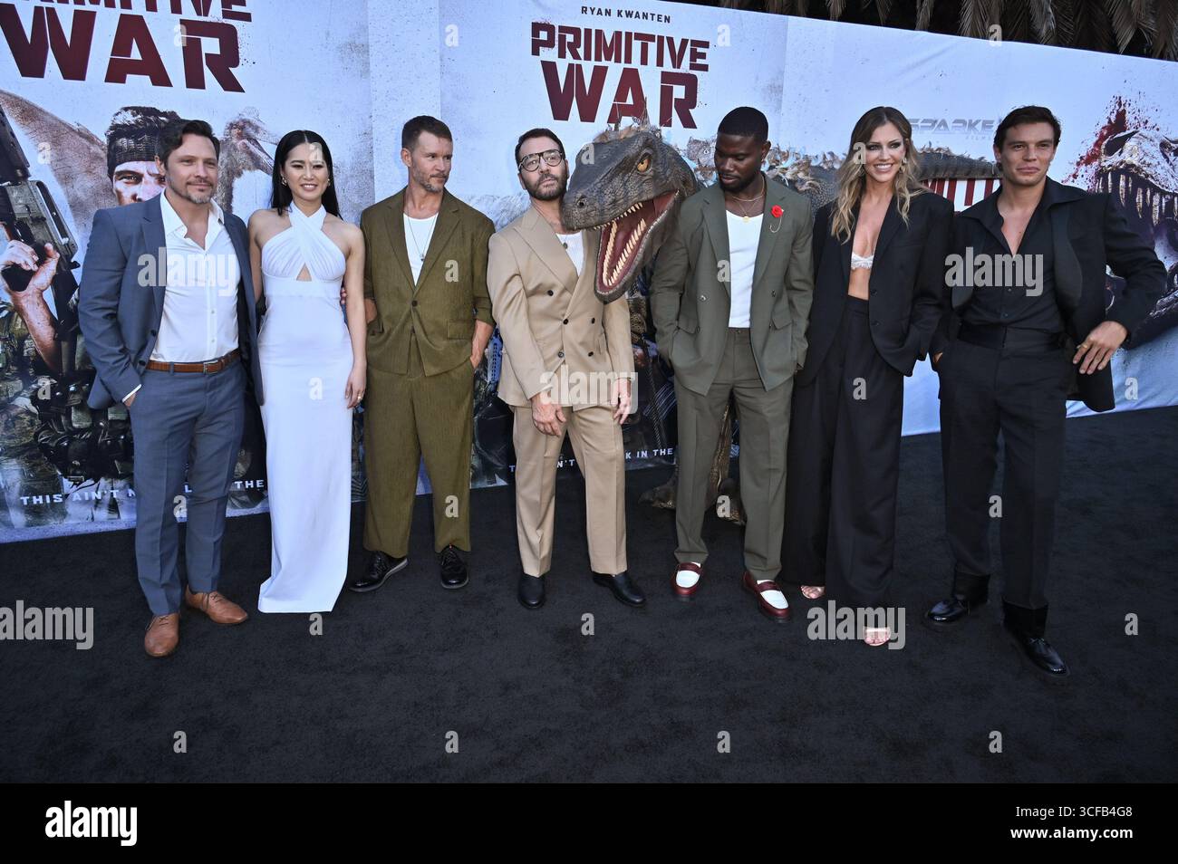 Hollywood, CA USA - August 18, 2025: Nick Wechsler, Ana Thu Nguyen ...