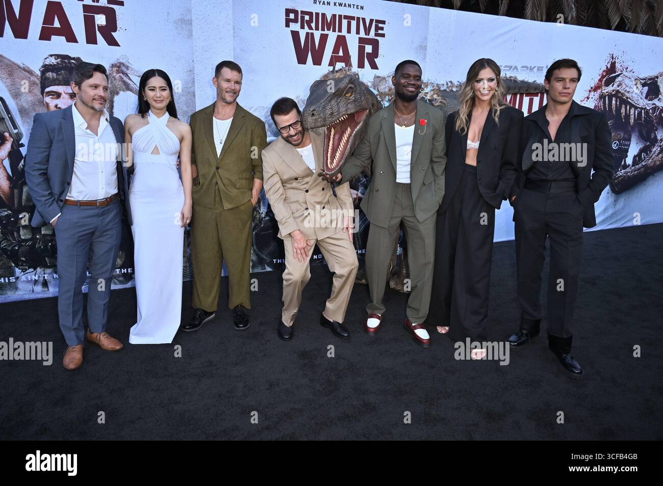Hollywood, CA USA - August 18, 2025: Nick Wechsler, Ana Thu Nguyen ...