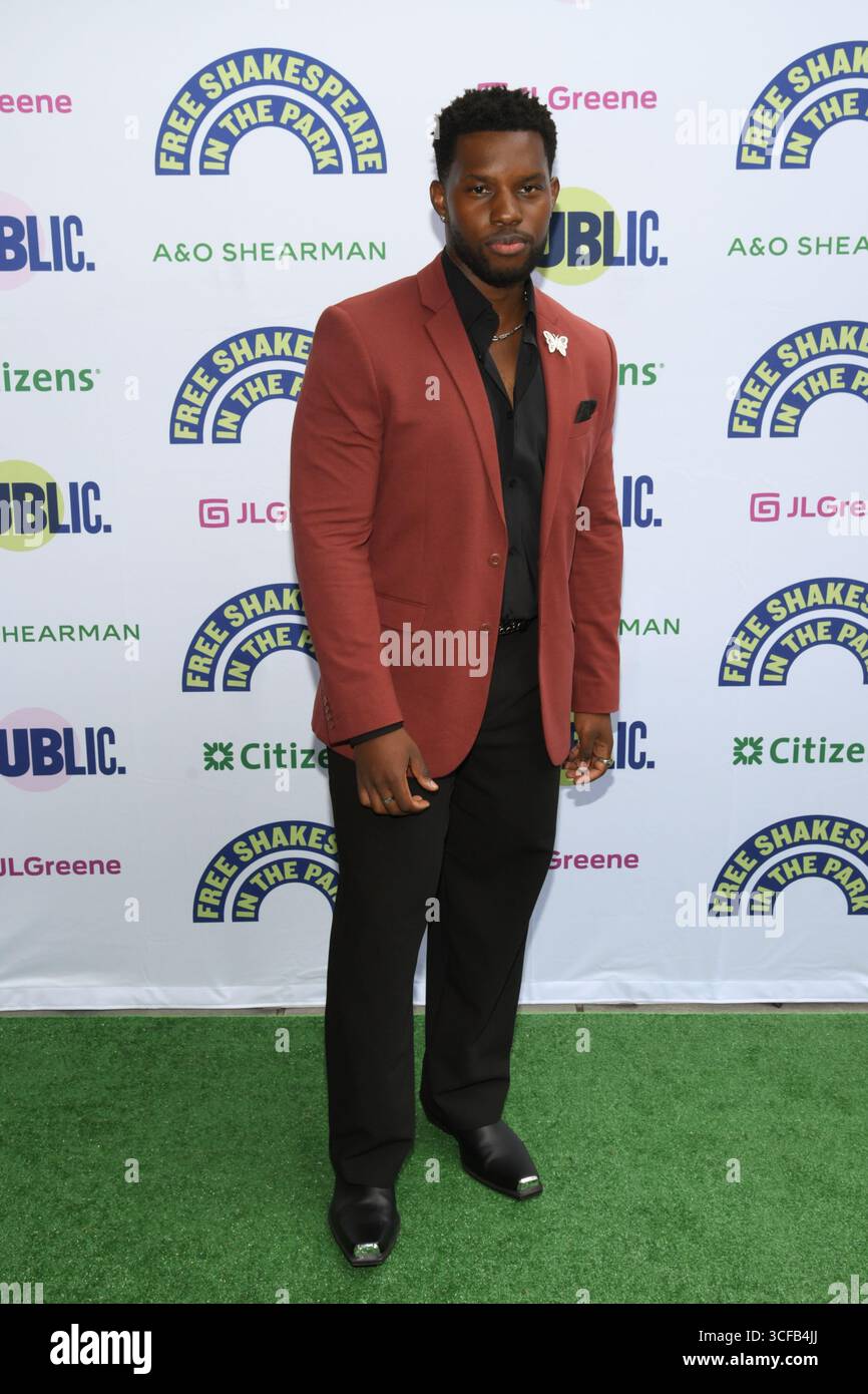 Julian Tushabe attends the "Twelfth Night: Free Shakespeare in the Park ...