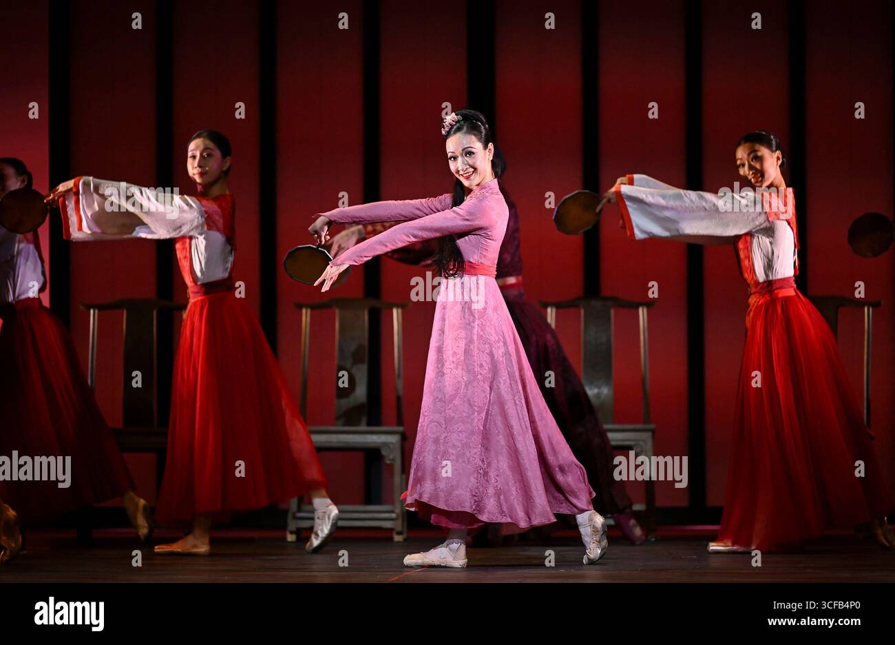 Hong Kong Ballet dancers participate in dress rehearsal for "The ...