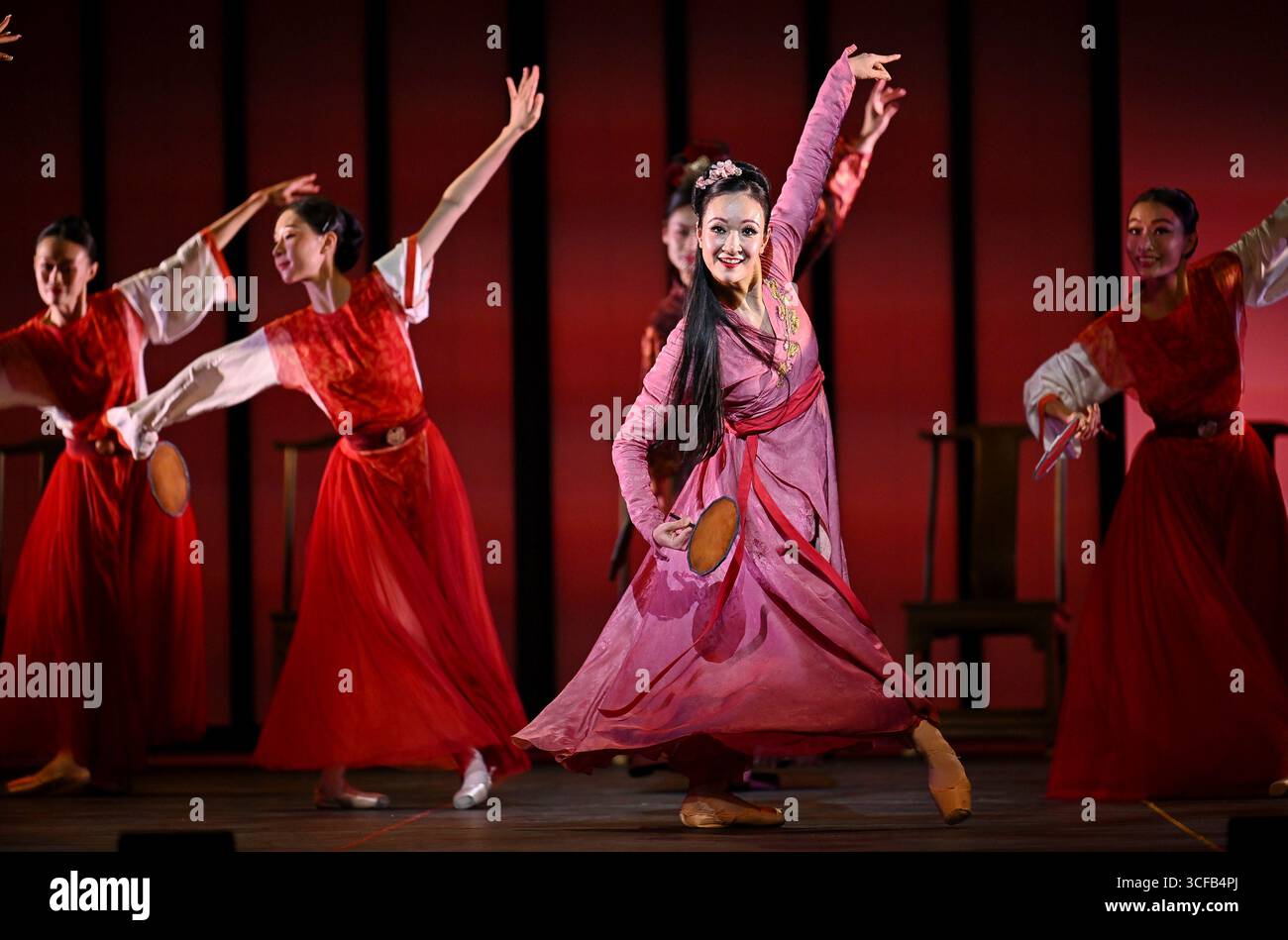 Hong Kong Ballet dancers participate in dress rehearsal for "The ...