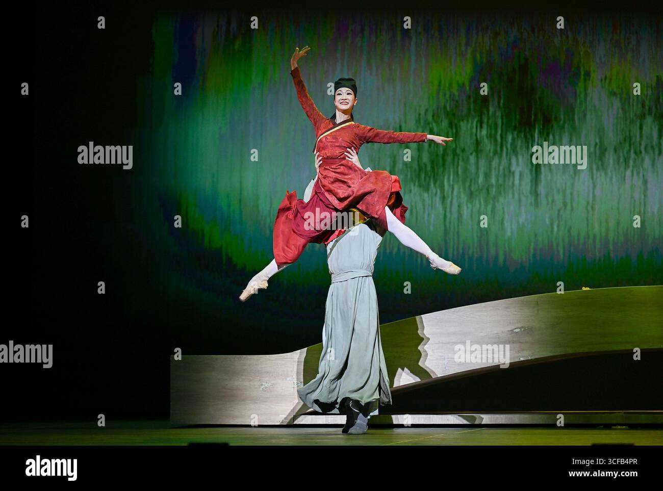 Hong Kong Ballet dancers participate in dress rehearsal for "The ...