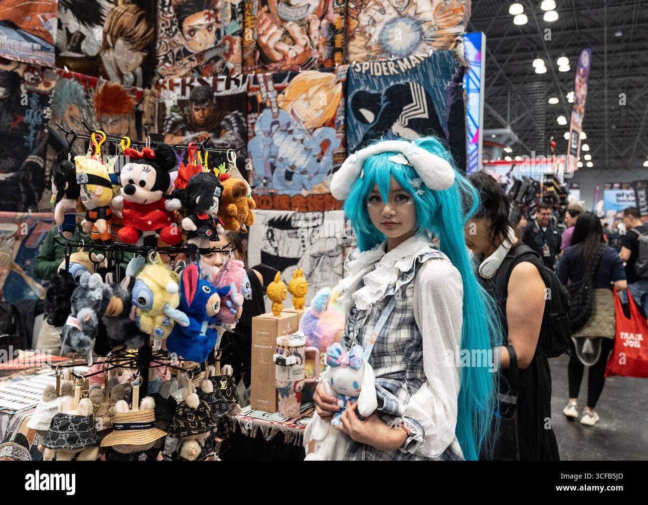 New York, NY, August 21, 2025: Cosplayers attend Anime NYC day 1 at ...