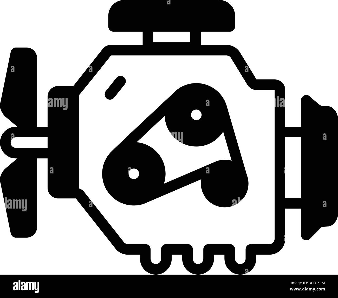 Icon for engine, motor Stock Vector Image & Art - Alamy