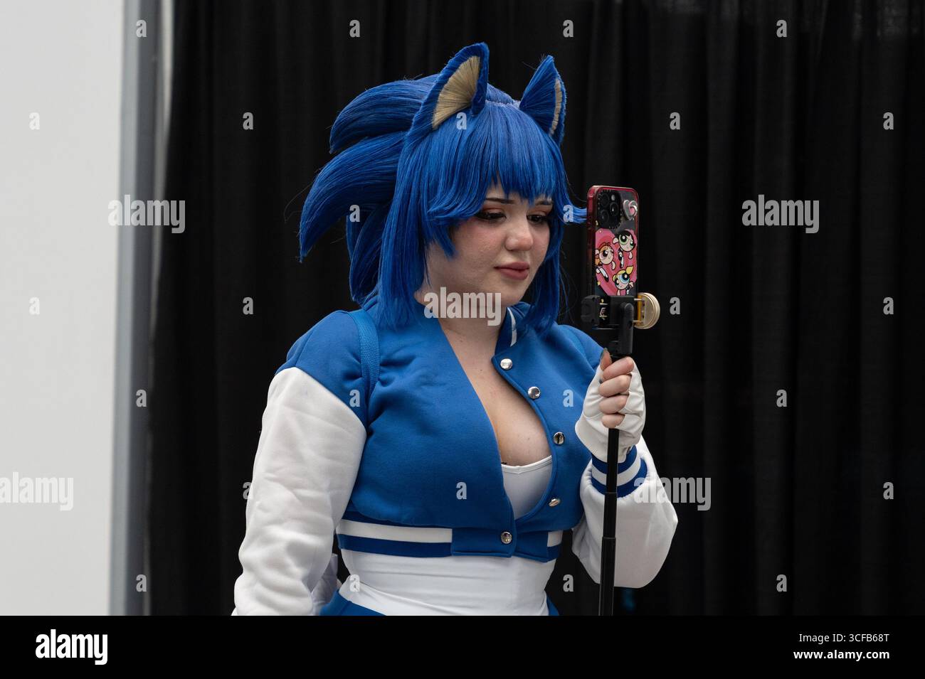 New York, NY, August 21, 2025: Cosplayers attend Anime NYC day 1 at ...