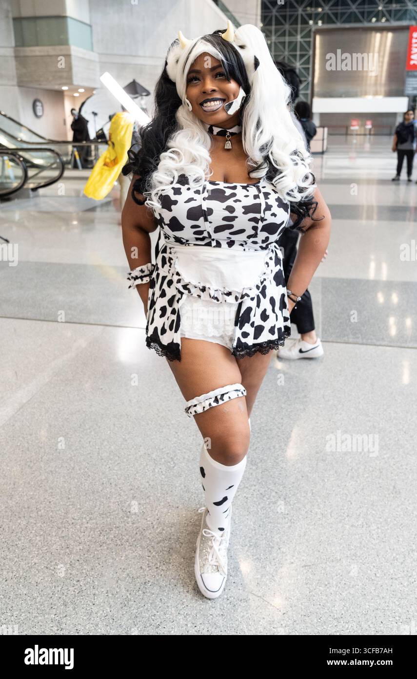 Cosplayers attend Anime NYC day 1 at Jacob Javits Center in New York ...