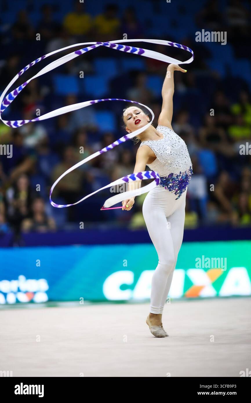 Marfa Ekimova (Great Britain) at second day of All-Around ...
