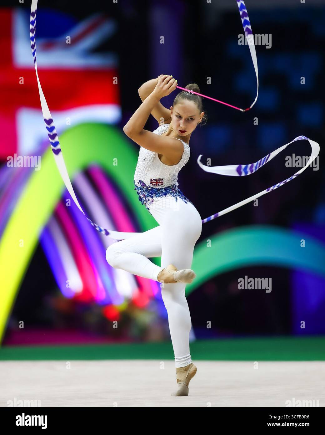 Marfa Ekimova (Great Britain) at second day of All-Around ...