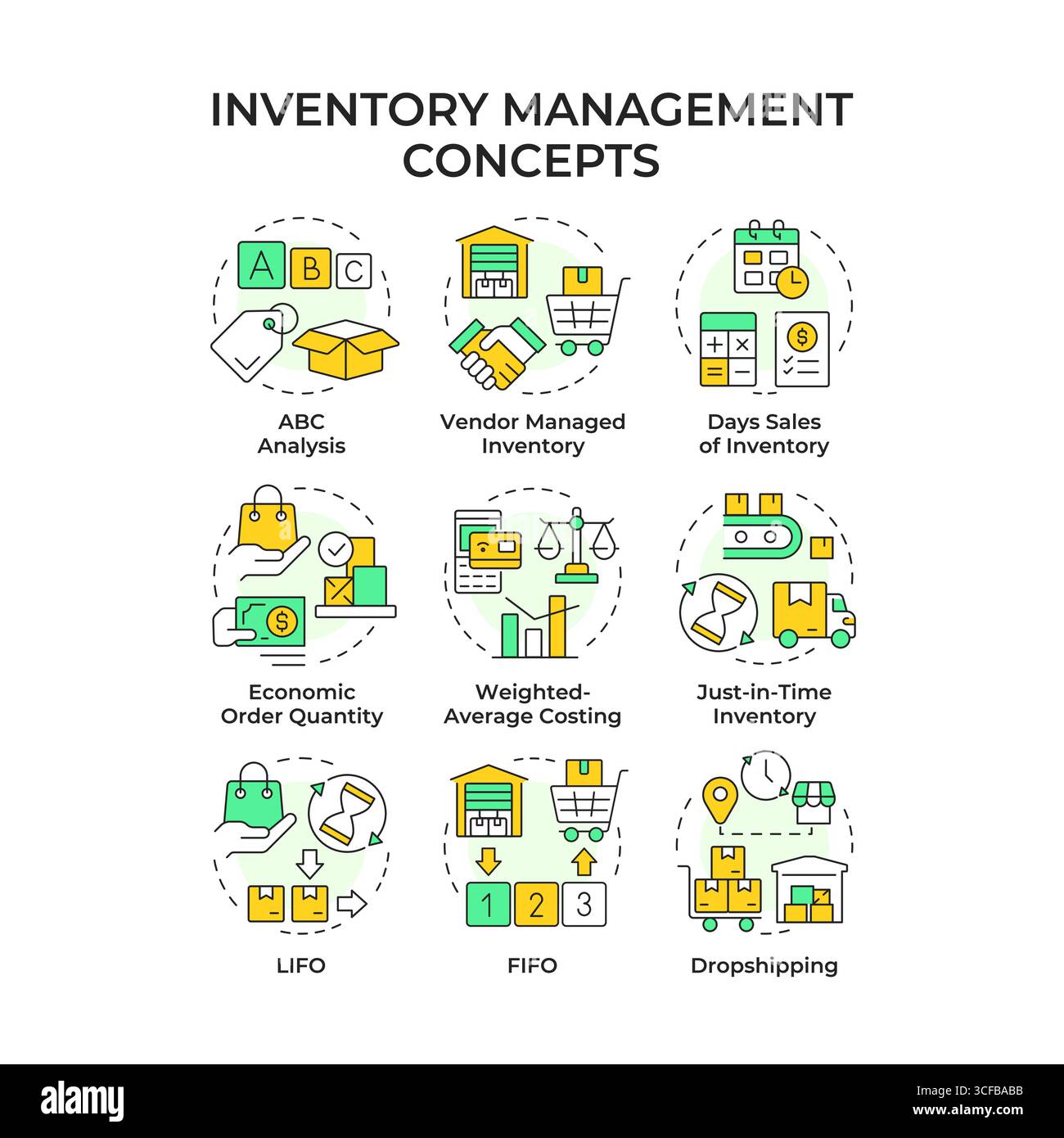 Logistics inventory management set hi-res stock photography and images ...
