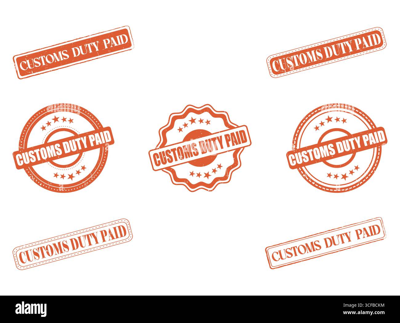 Customs design Cut Out Stock Images & Pictures - Alamy