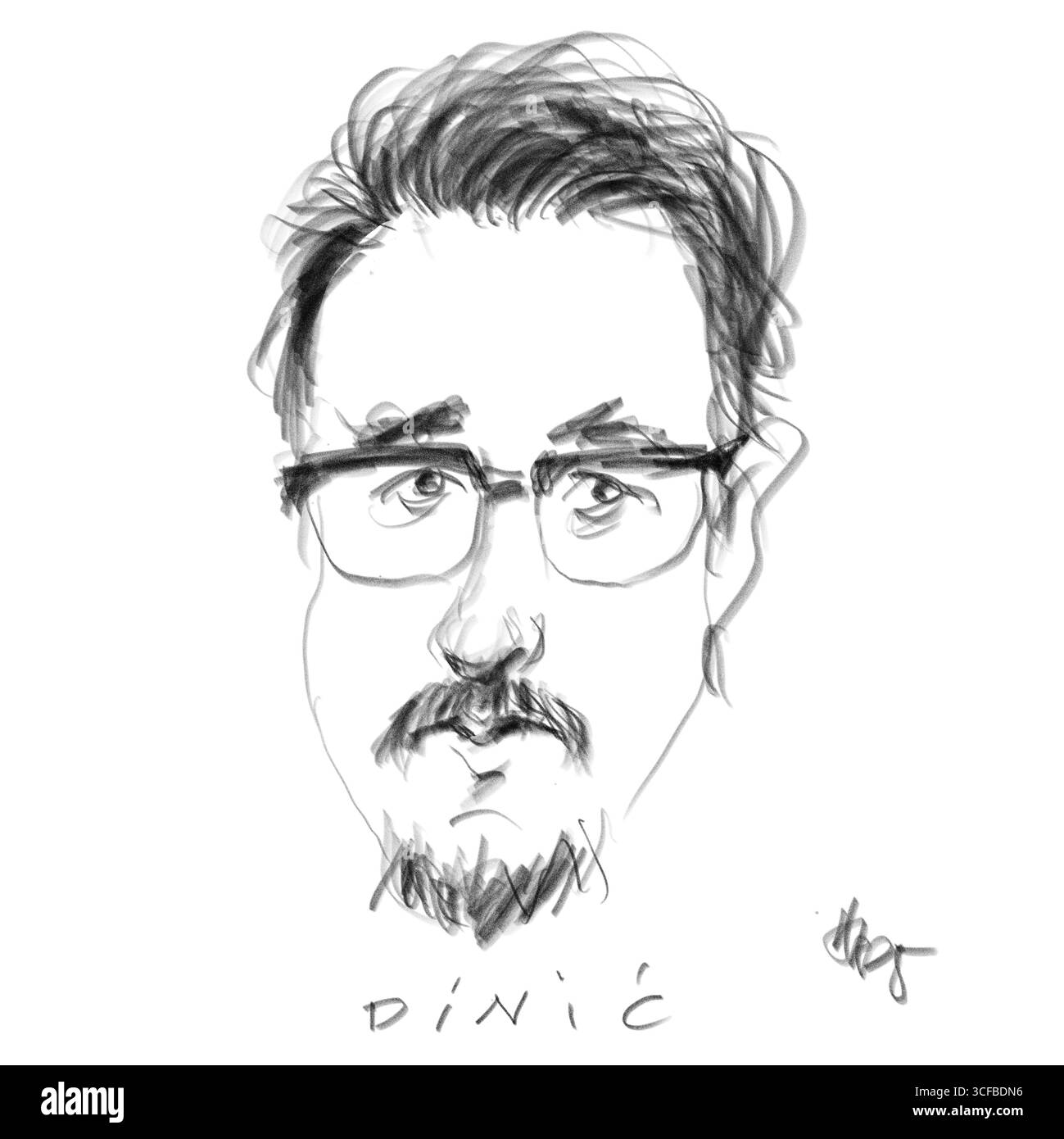 Marko dinic croquis hi-res stock photography and images - Alamy