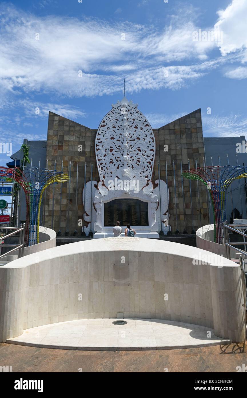 The Bali Bombing Memorial, located in Kuta, Bali, Indonesia. Built to ...