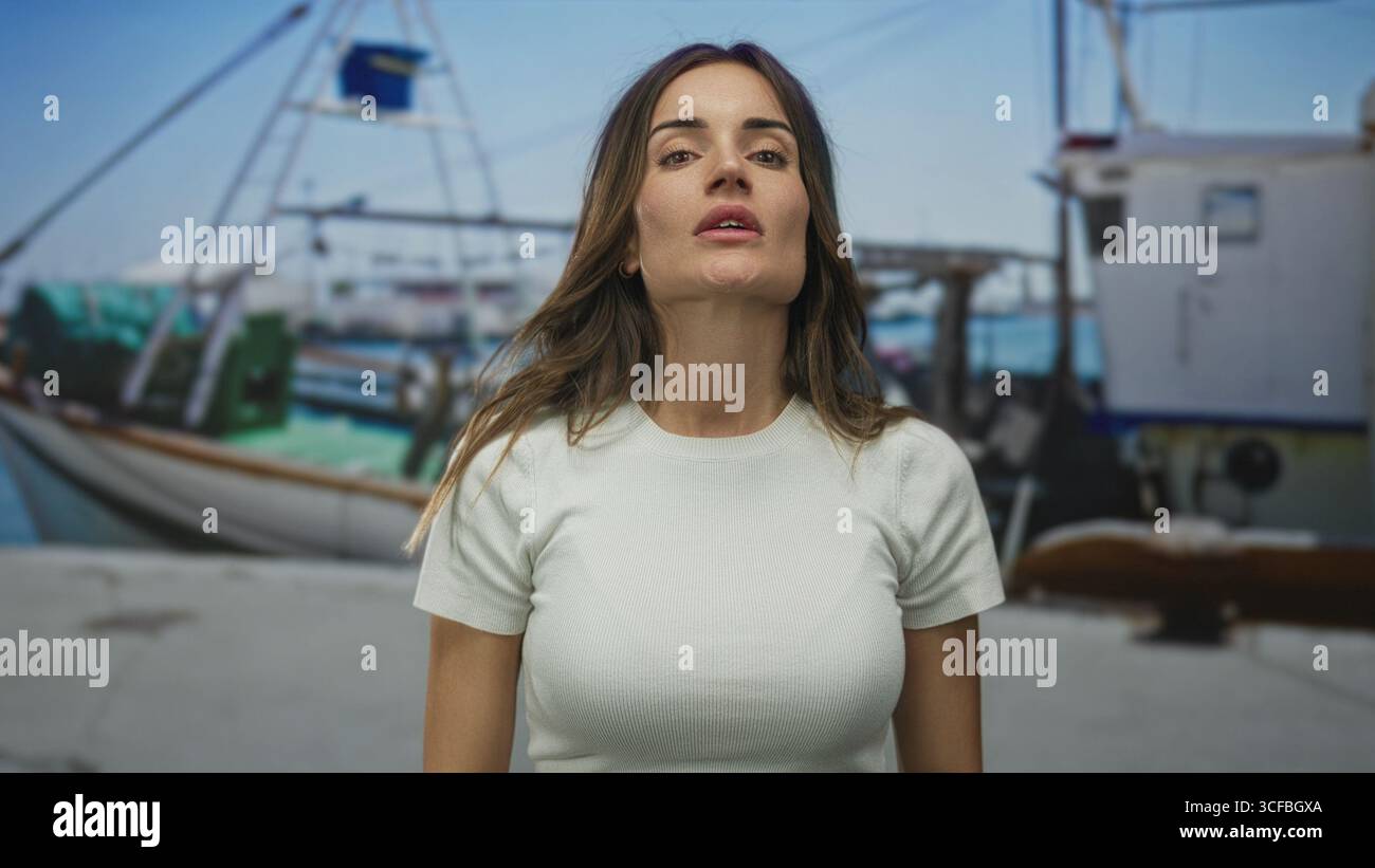 Woman raises middle fingers hi-res stock photography and images - Alamy