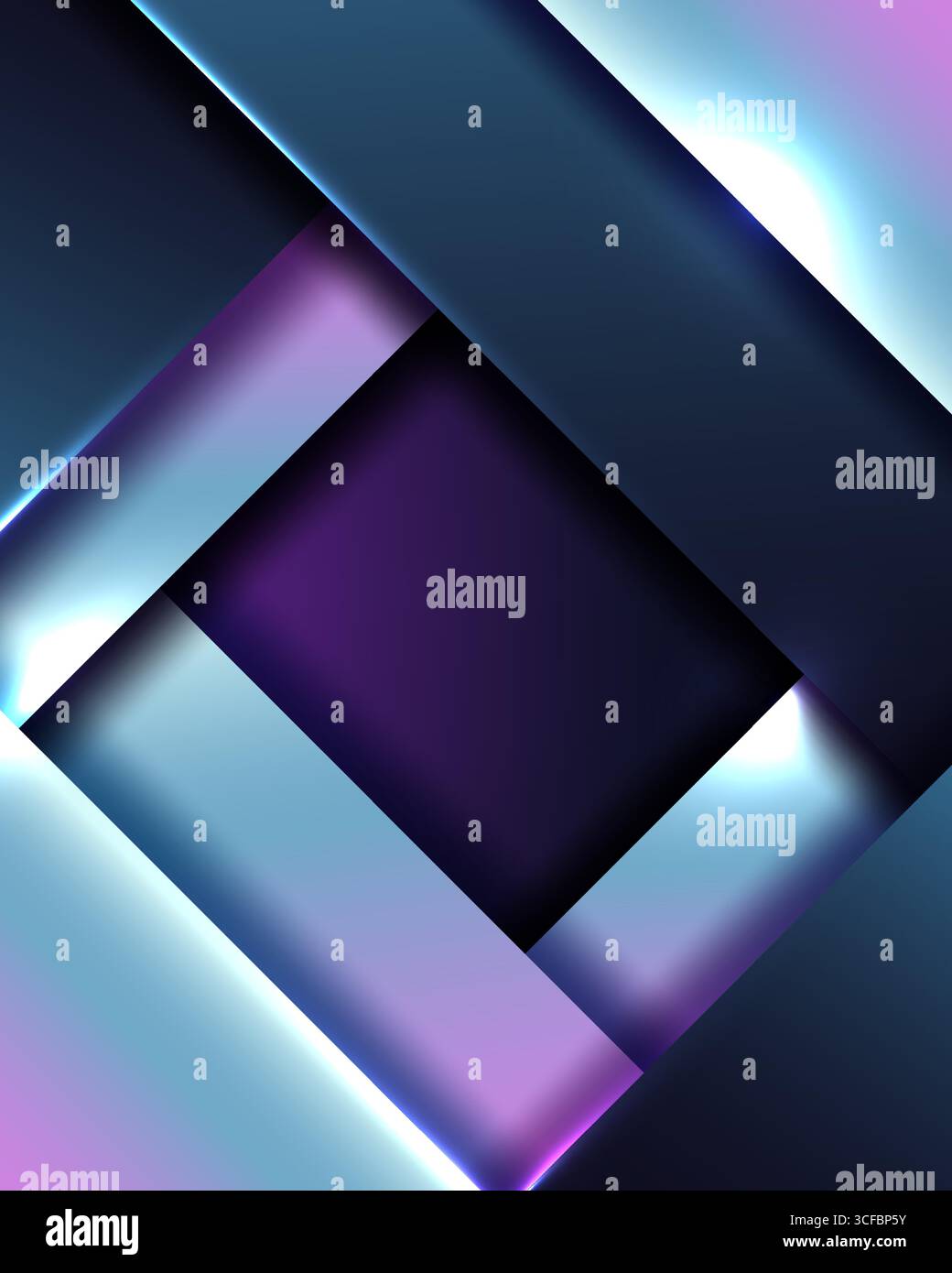 Minimal blue purple glowing energy Stock Vector Images - Alamy