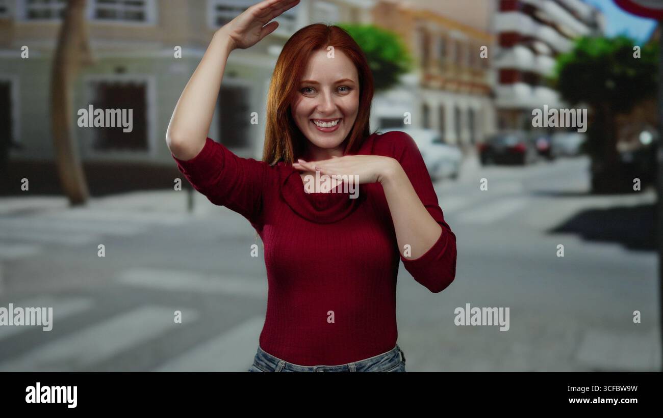 Young people wearing maroon hi-res stock photography and images - Alamy