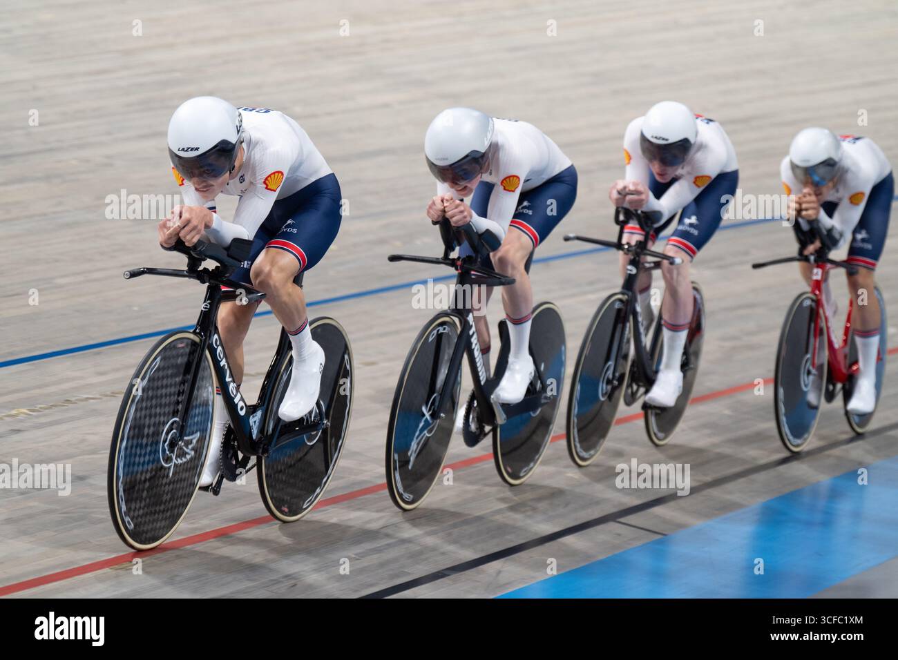Henry Hobbs,Rory Gravelle, Max Hinds,Daniel Thompson competing in the ...