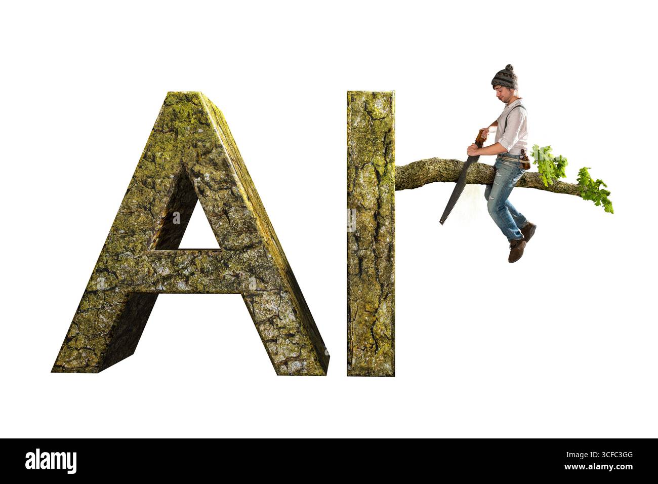 Ai with person Cut Out Stock Images & Pictures - Alamy