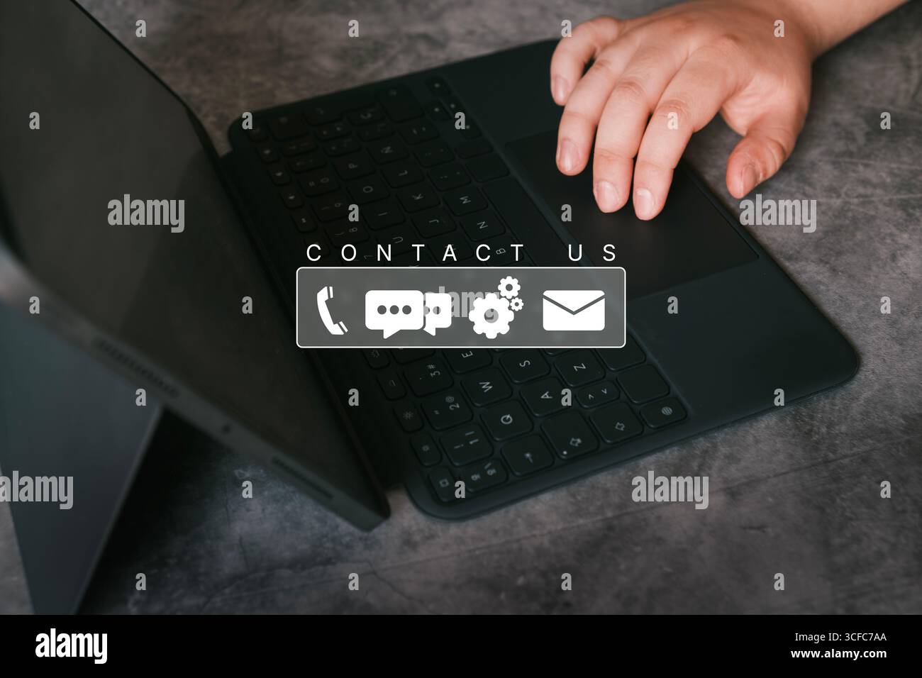 Faq website support page hi-res stock photography and images - Alamy