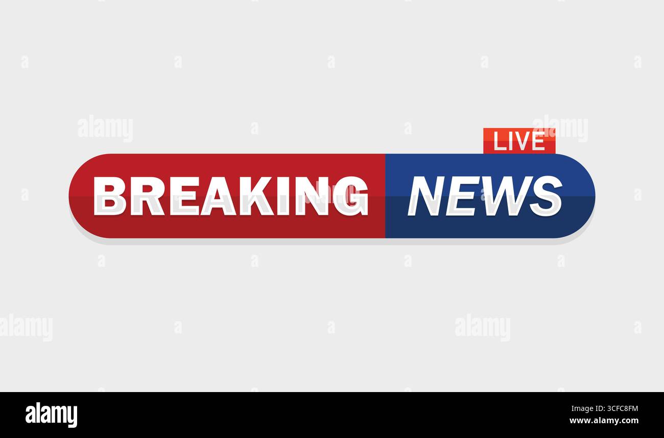 Breaking News Live Update Today. breaking news background Stock Vector ...