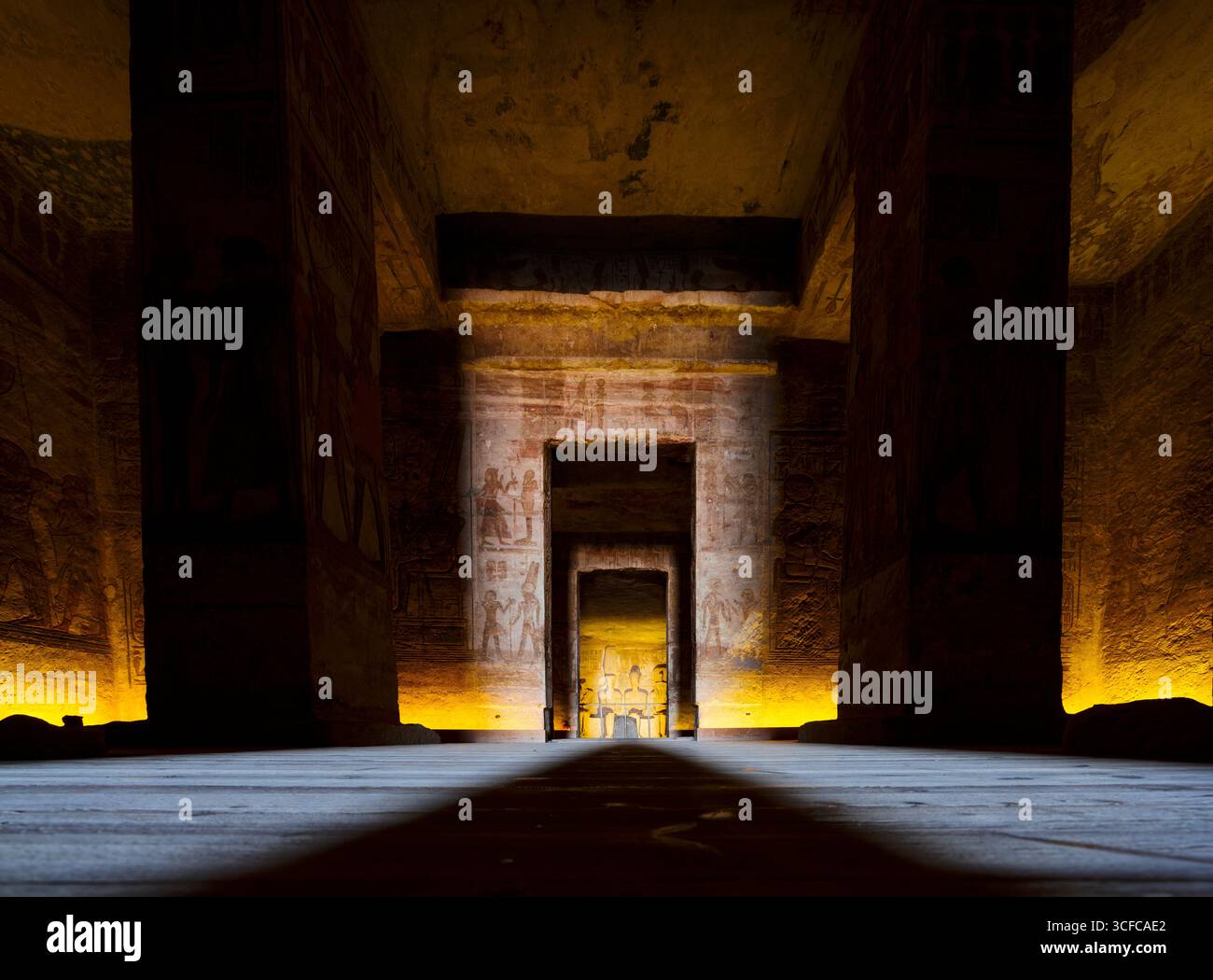 Great Temple of Rameses II, Abu Simbel Stock Photo - Alamy