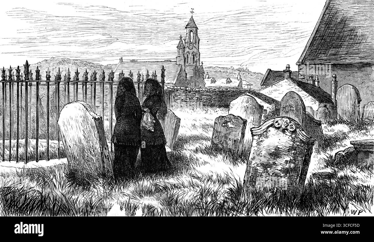 Place of Thomas Carlyle, at Ecclefechan, Dumfries, 1881. The British ...