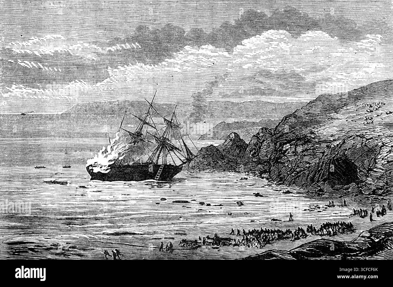 Rock bound coast Black and White Stock Photos & Images - Alamy