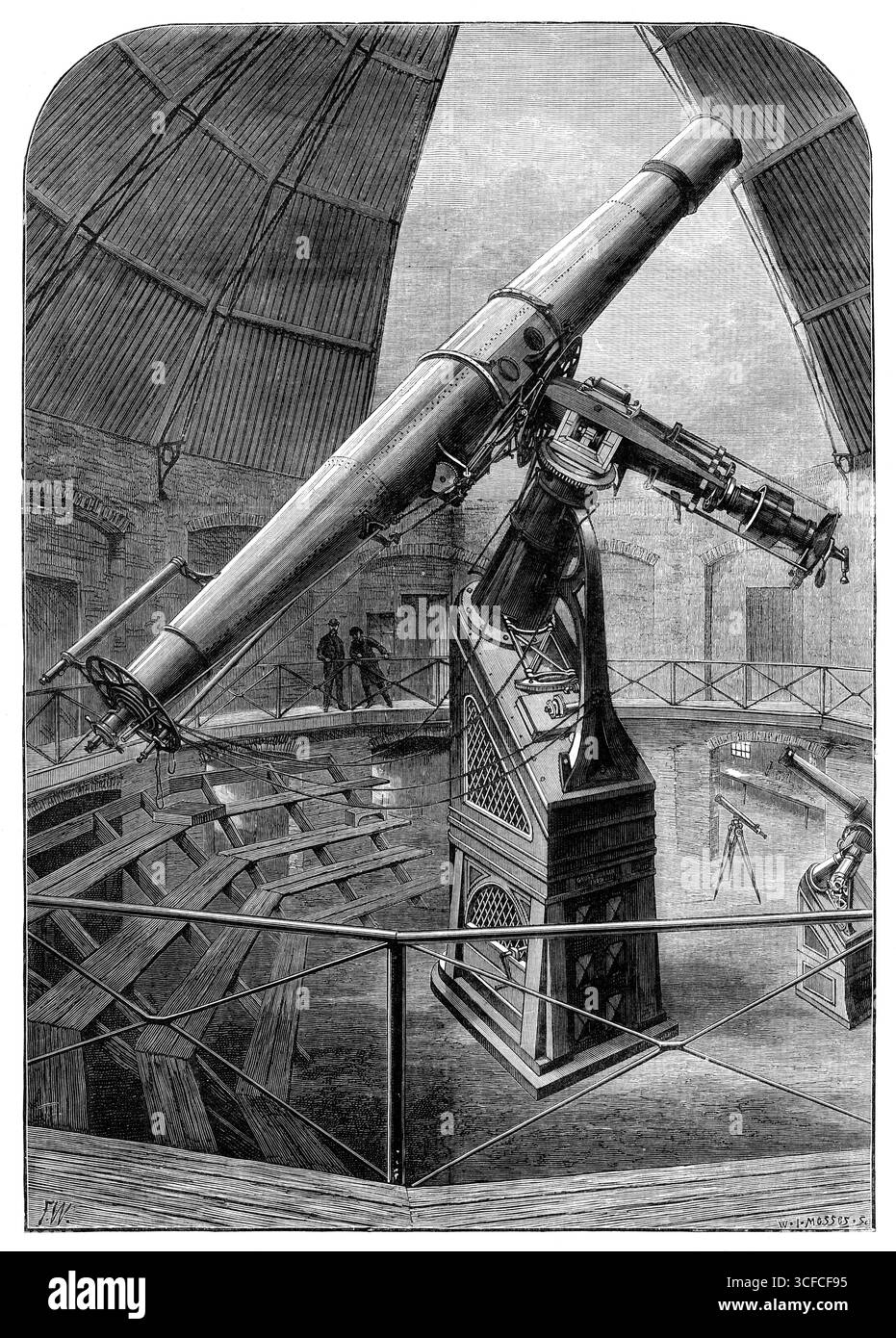 The Great Refracting Telescope constructed at Dublin for the Vienna ...