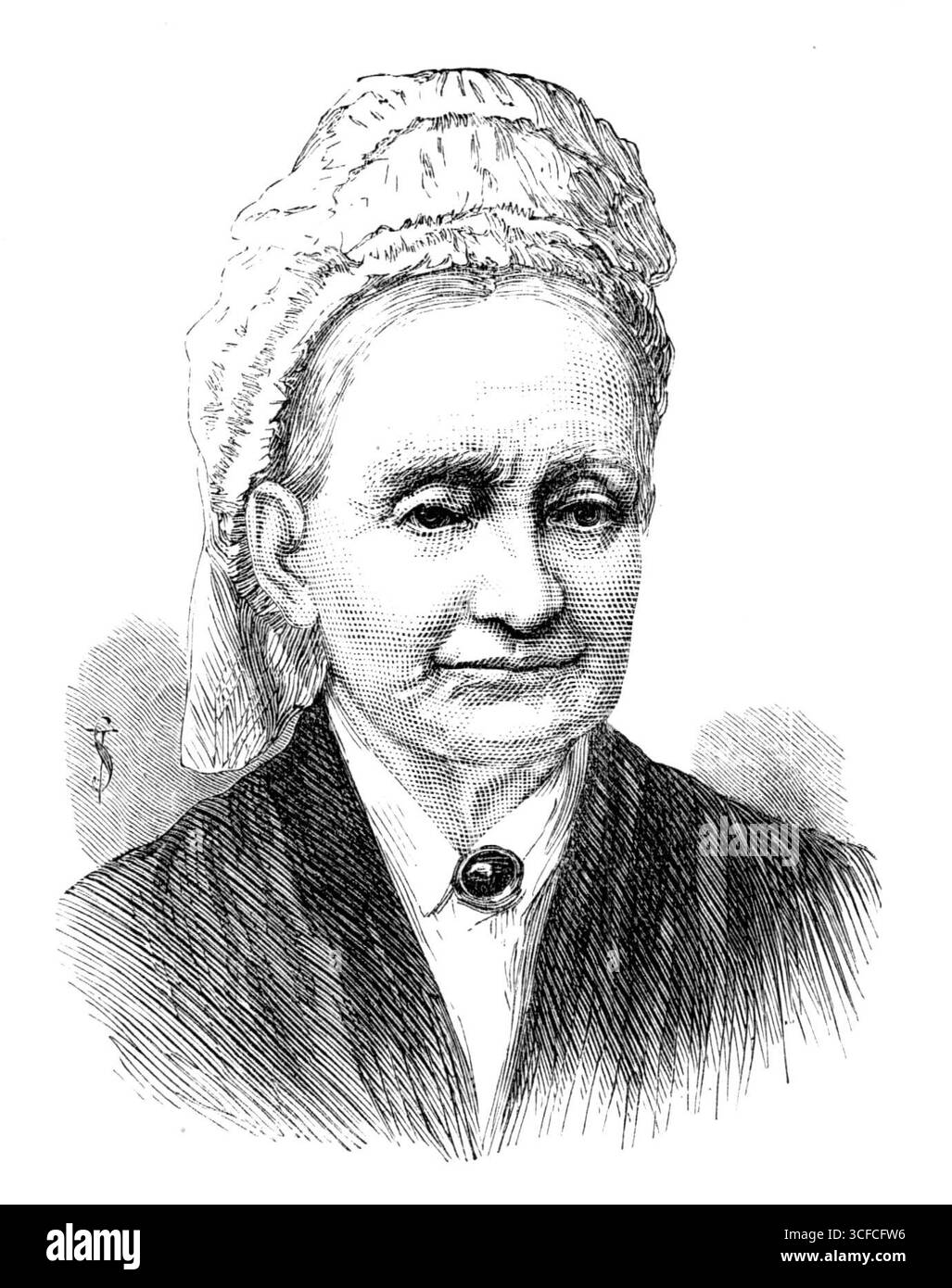 The mother of the late President Garfield, 1881. Eliza Ballou Garfield ...