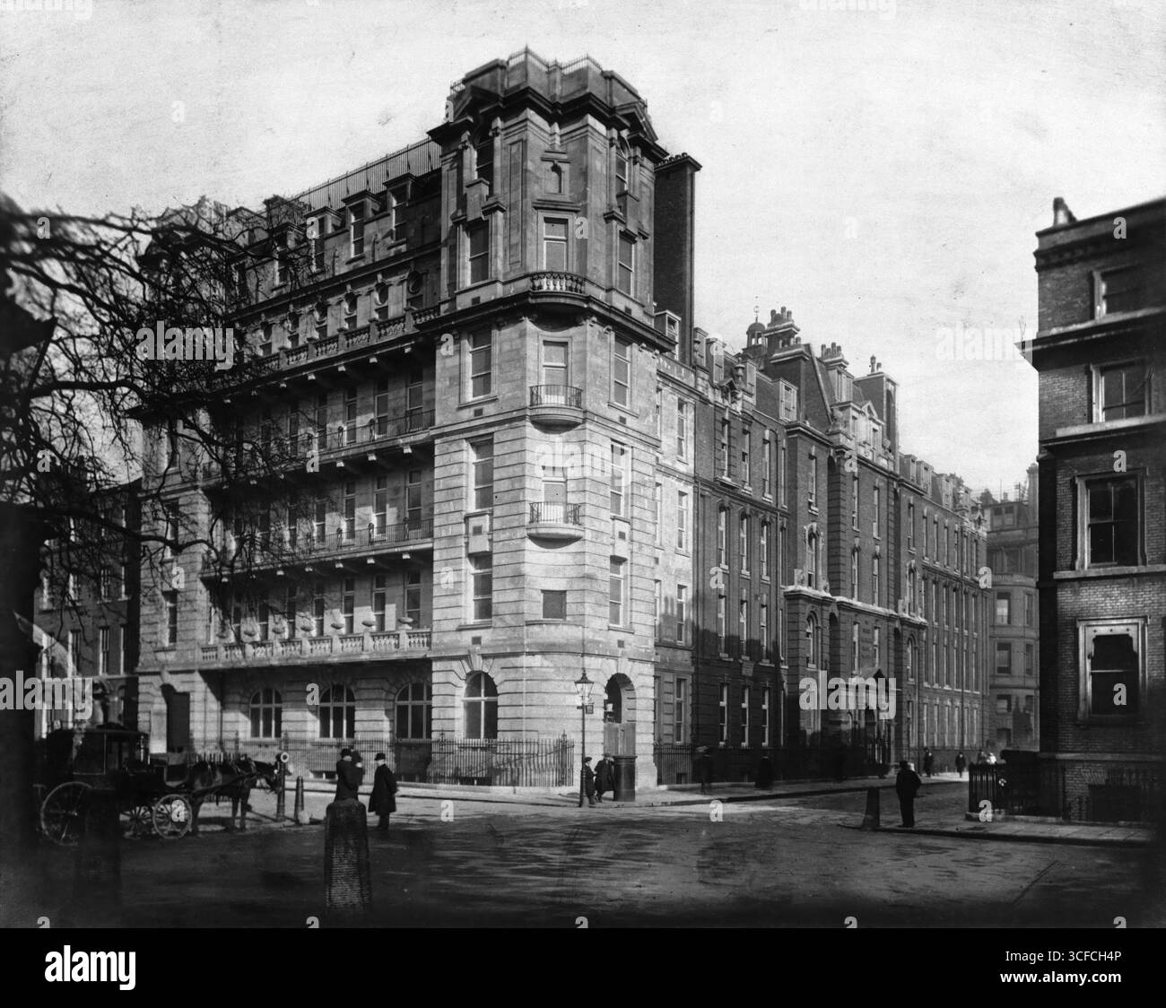 The London (later Royal) Homeopathic Hospital, corner of Queen Square ...