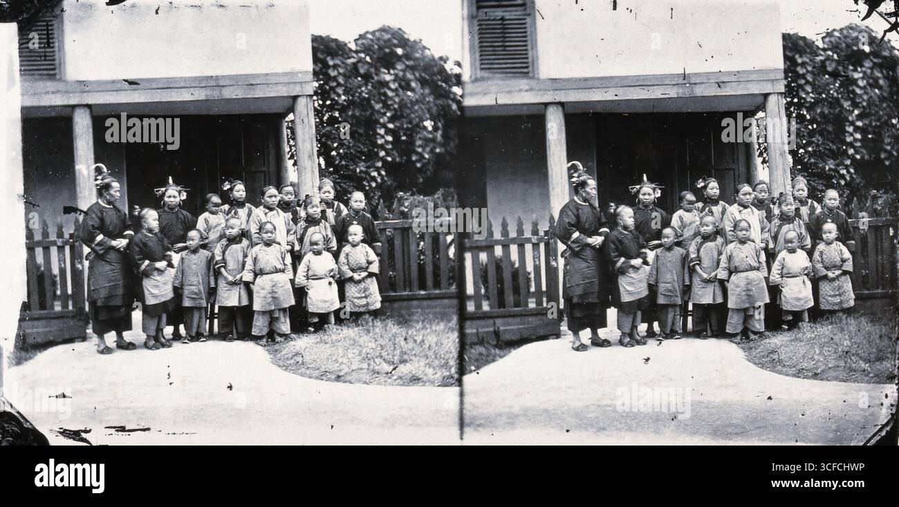 Fukien province, China, 1871, (1981 Stock Photo - Alamy