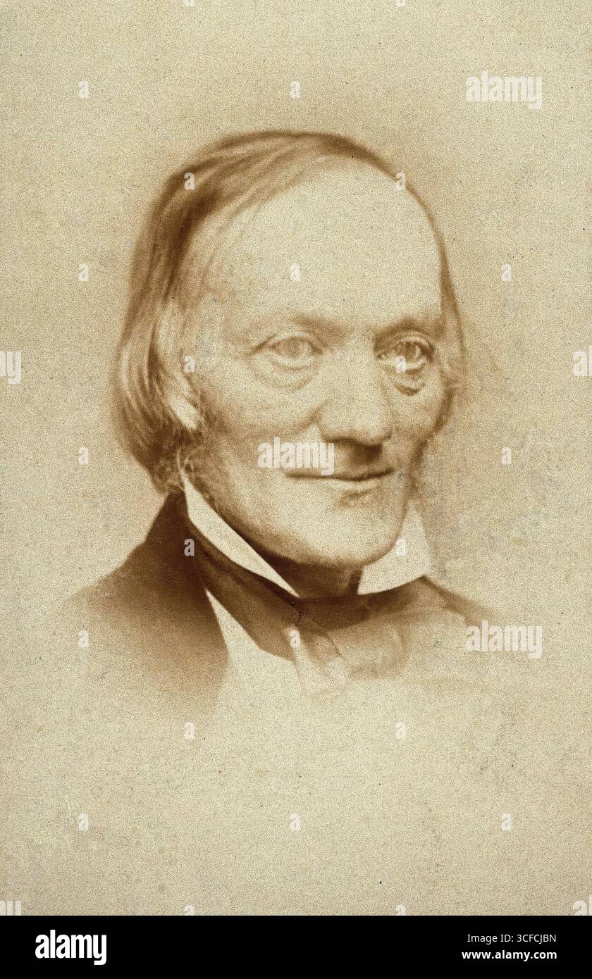 Sir Richard Owen, late 19th century. English biologist, naturalist ...