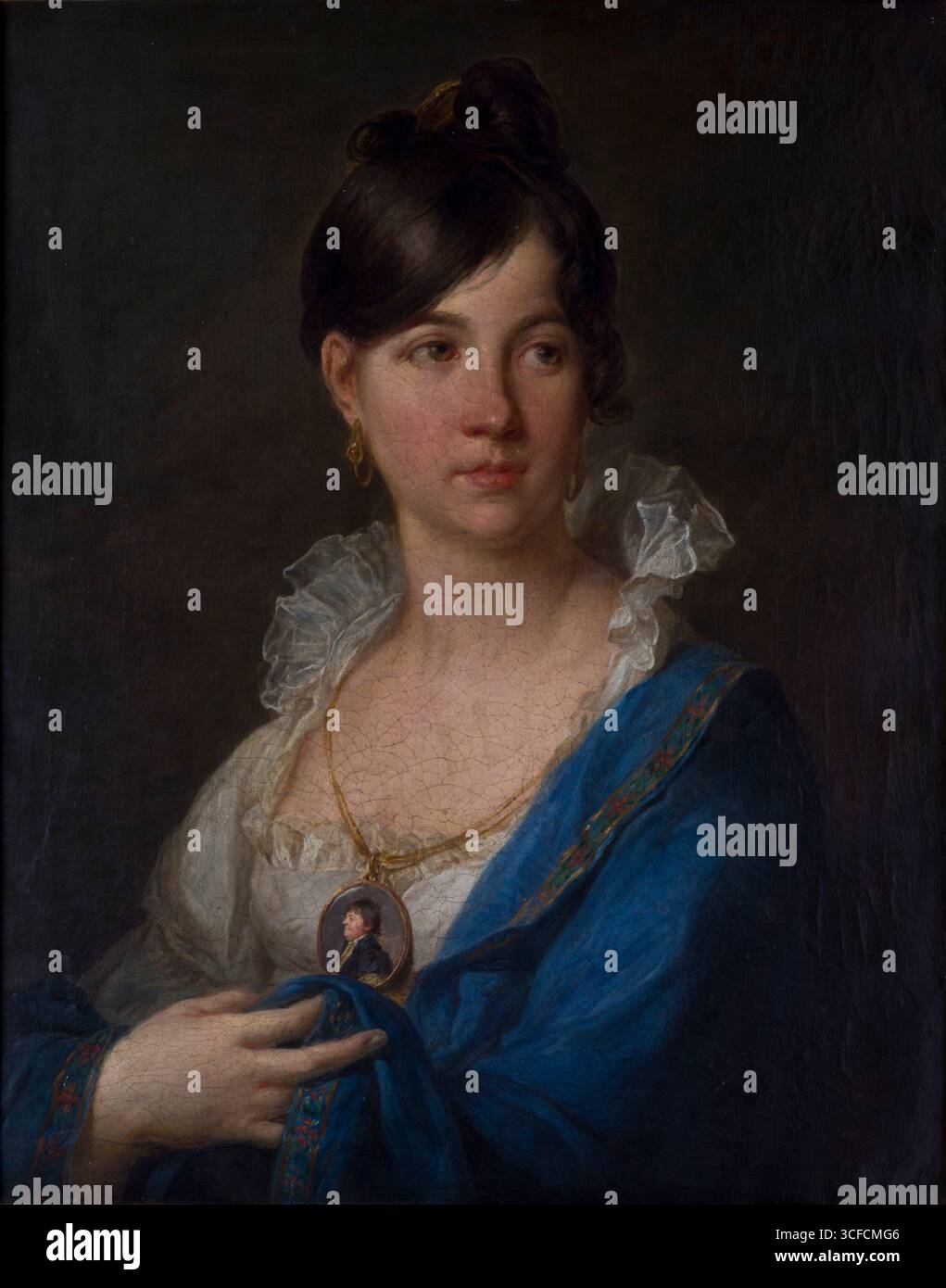 Portrait of Maria Magnuszewska, c1815 Stock Photo - Alamy