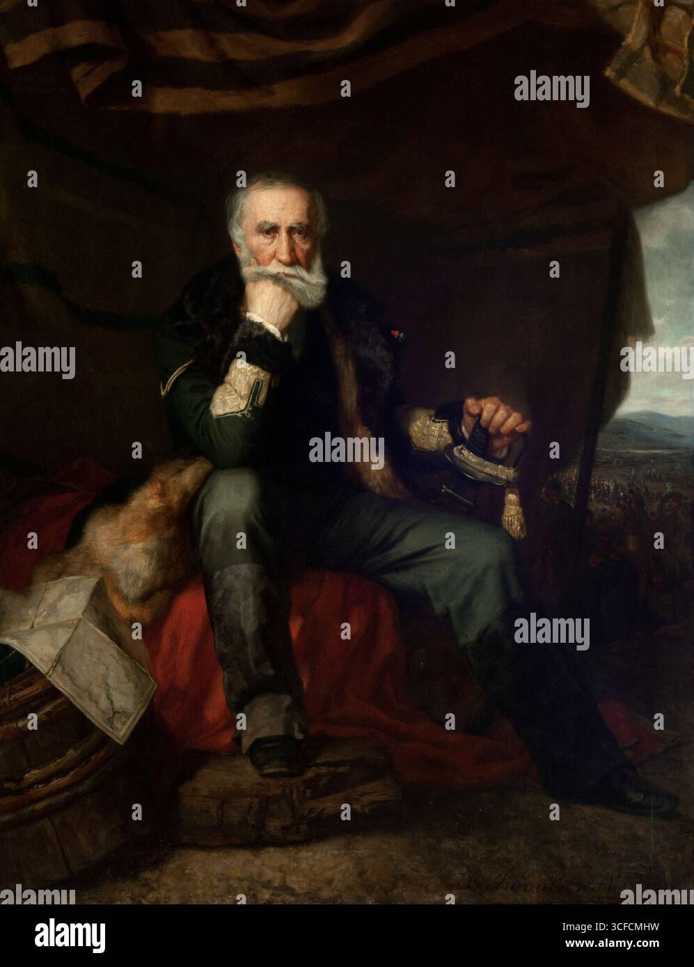 Portrait of General Henryk Dembinski, 1852 Stock Photo - Alamy