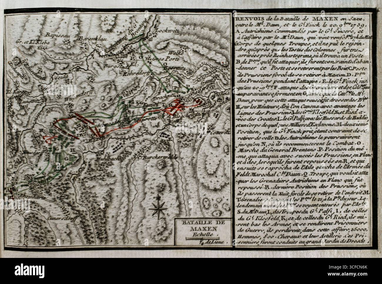 Seven Years War (1756-1763): Third Silesian War - Battle of Maxen ...