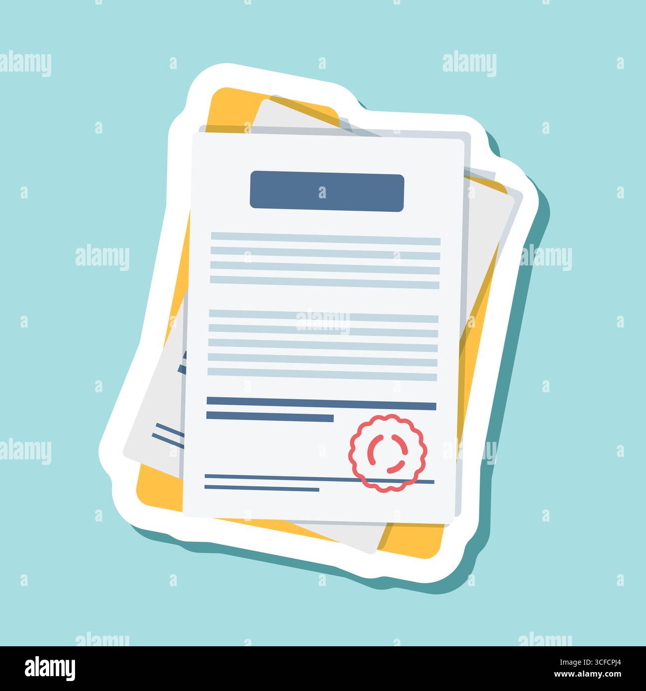 Docume Stock Vector Images - Alamy