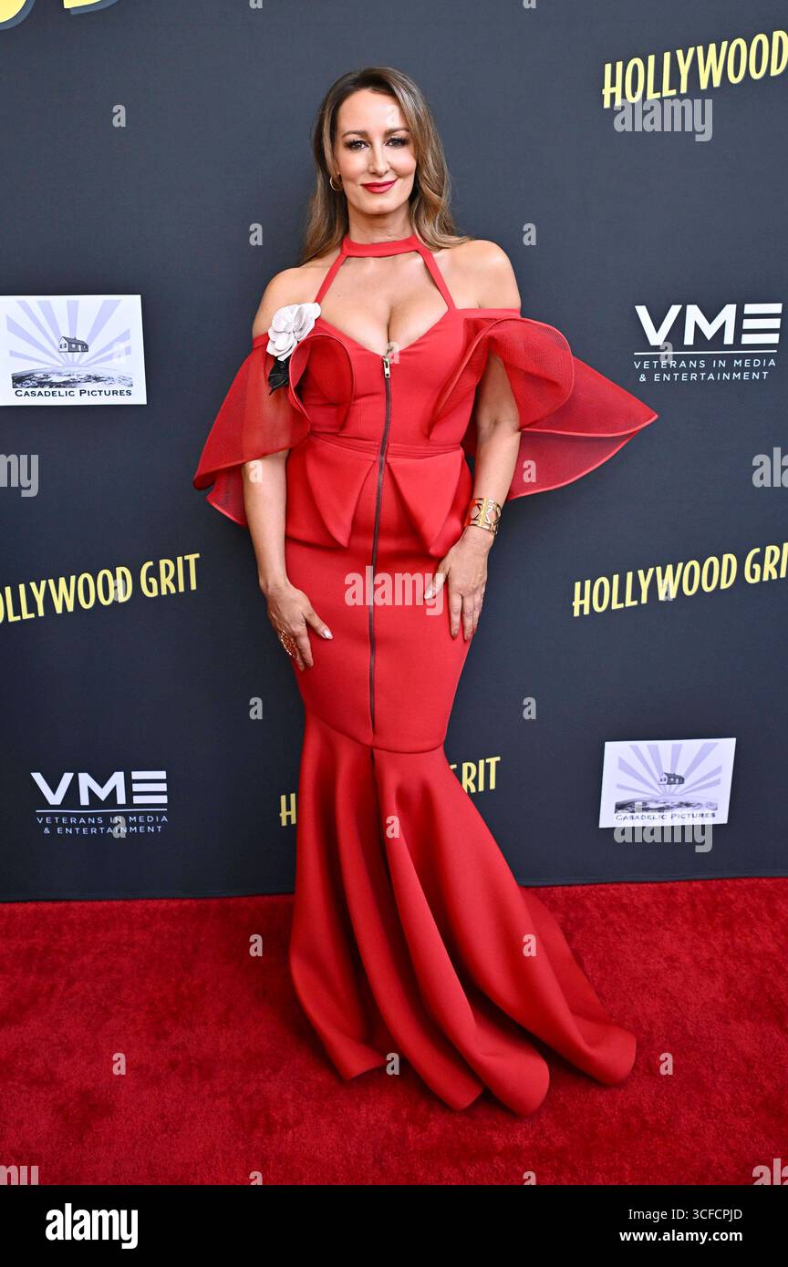 Kristina Denton bei der Premiere des Kinofilms Hollywood Grit im AMC ...