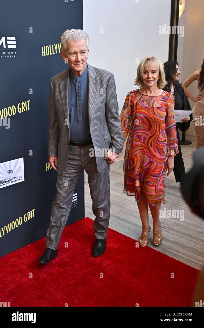 Patrick Duffy und Linda Purl bei der Premiere des Kinofilms Hollywood ...