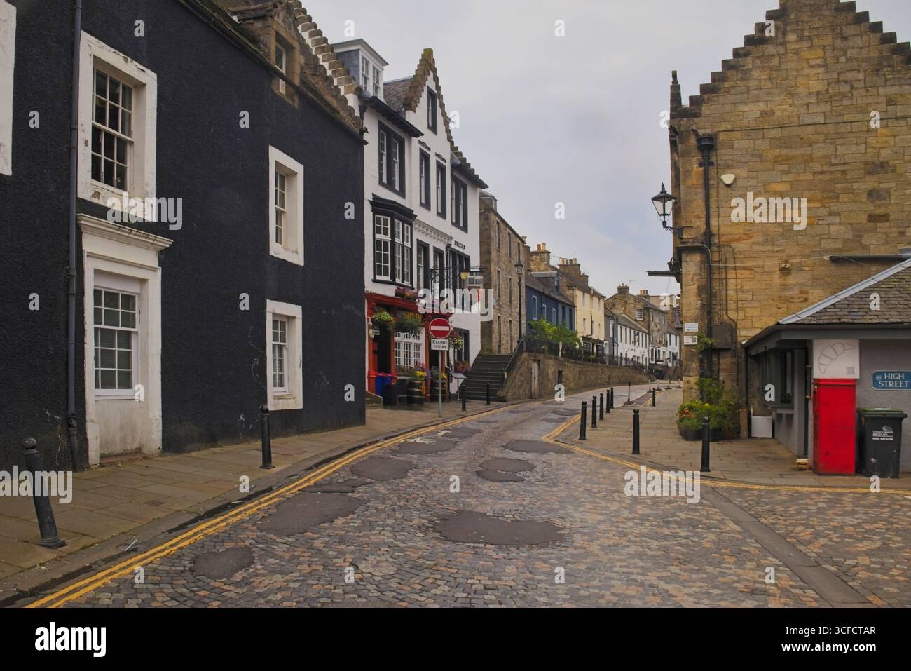 High Street, South Queensferry, Edinburgh, Scotland, UK – historic ...