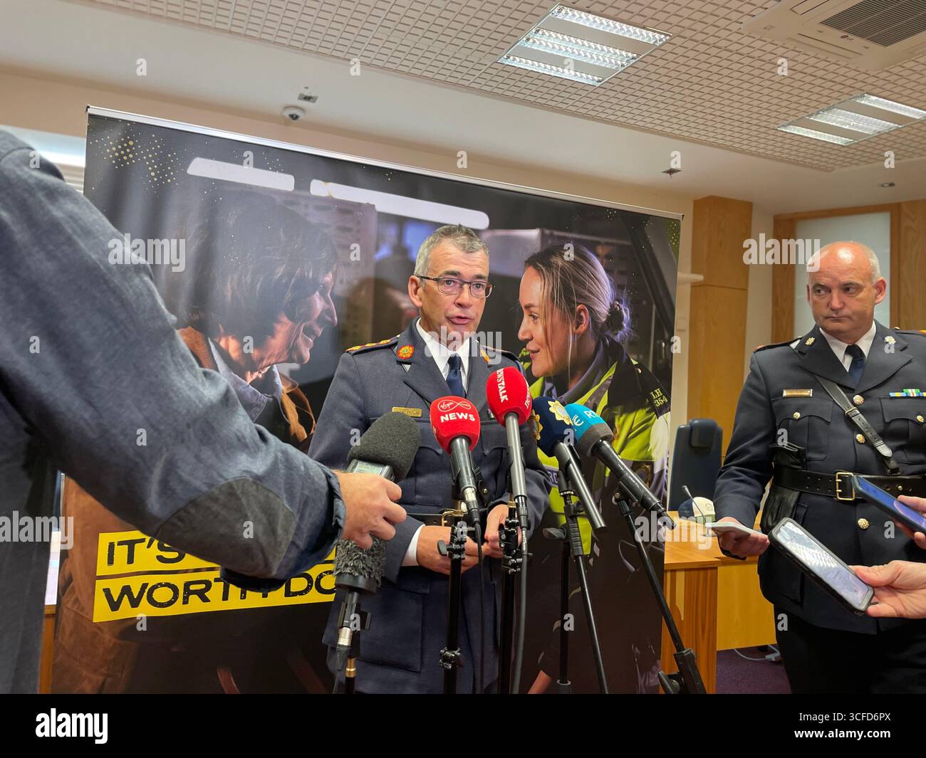 Garda Commissioner Drew Harris attends his final garda graduation ...