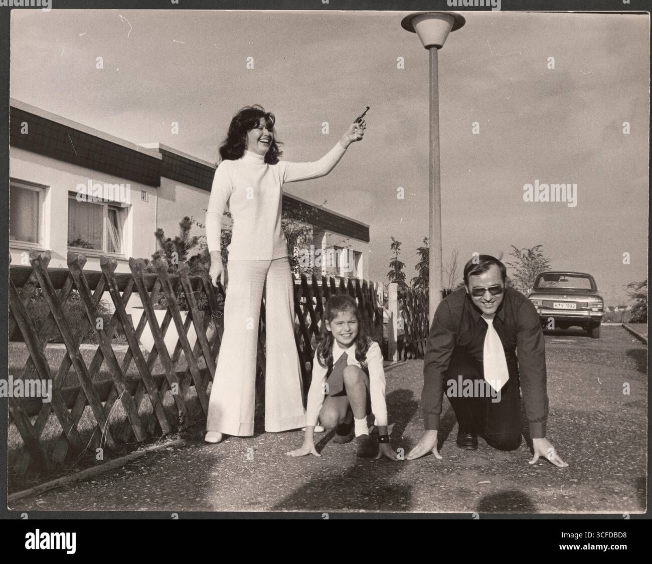 Köln - Karneval - Dreigestirn 1973 - Homestory bei der Jungfrau der ...