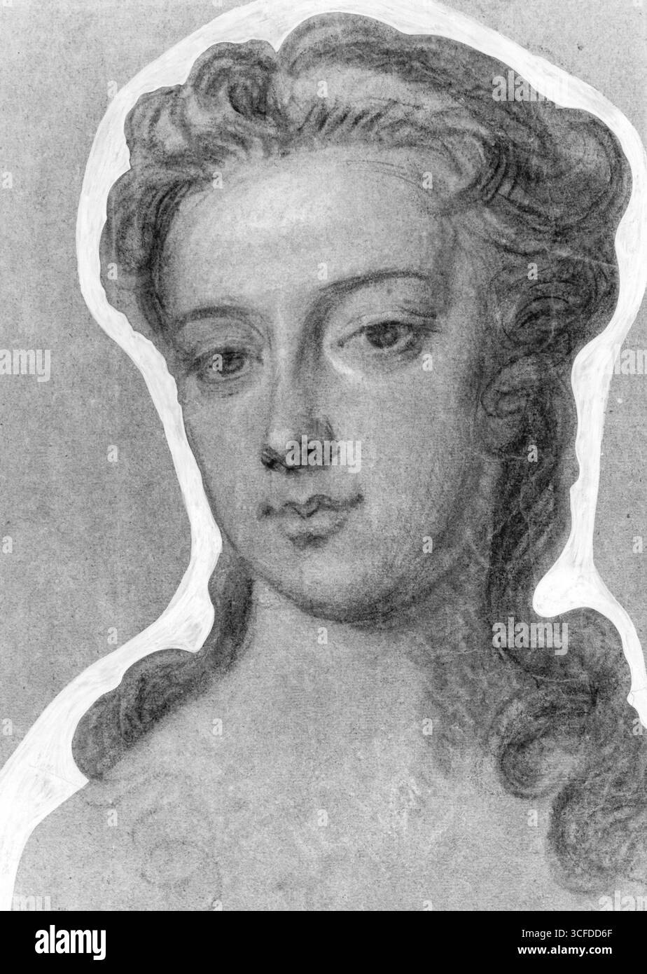 Sarah Churchill Duchess of Marlborough Drawing by Geoffry Kneller Stock ...