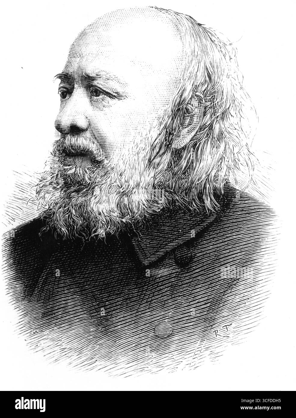 Sir Edwin Chadwick Public Health Reformer 19th century Stock Photo - Alamy