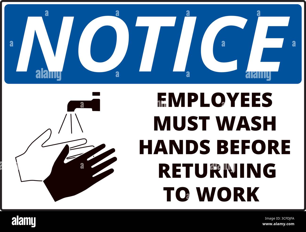 Hand hygiene protocol Stock Vector Images - Alamy