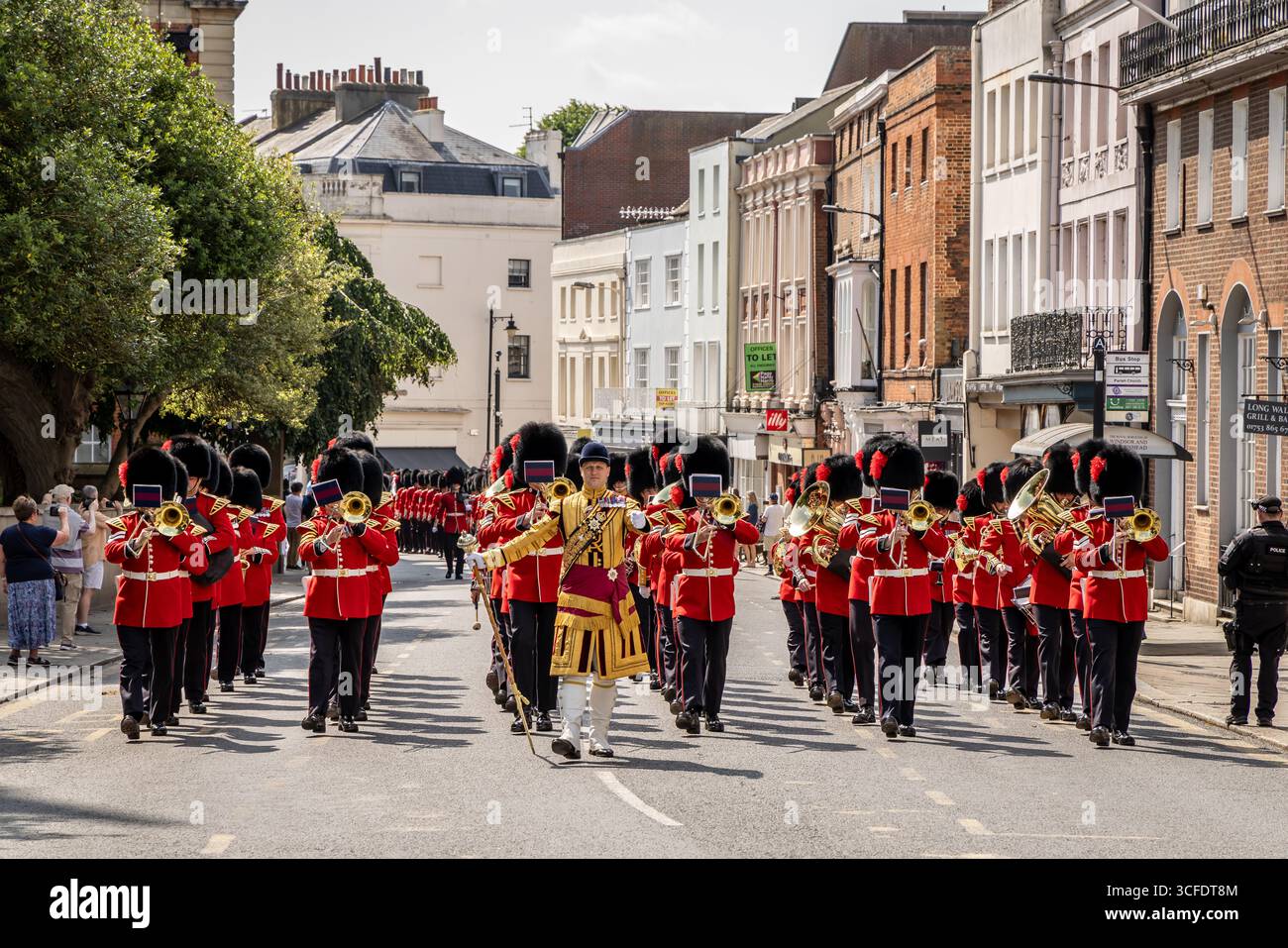 Regimental Band of the Coldstream Guards, Windsor, Berkshire, England ...