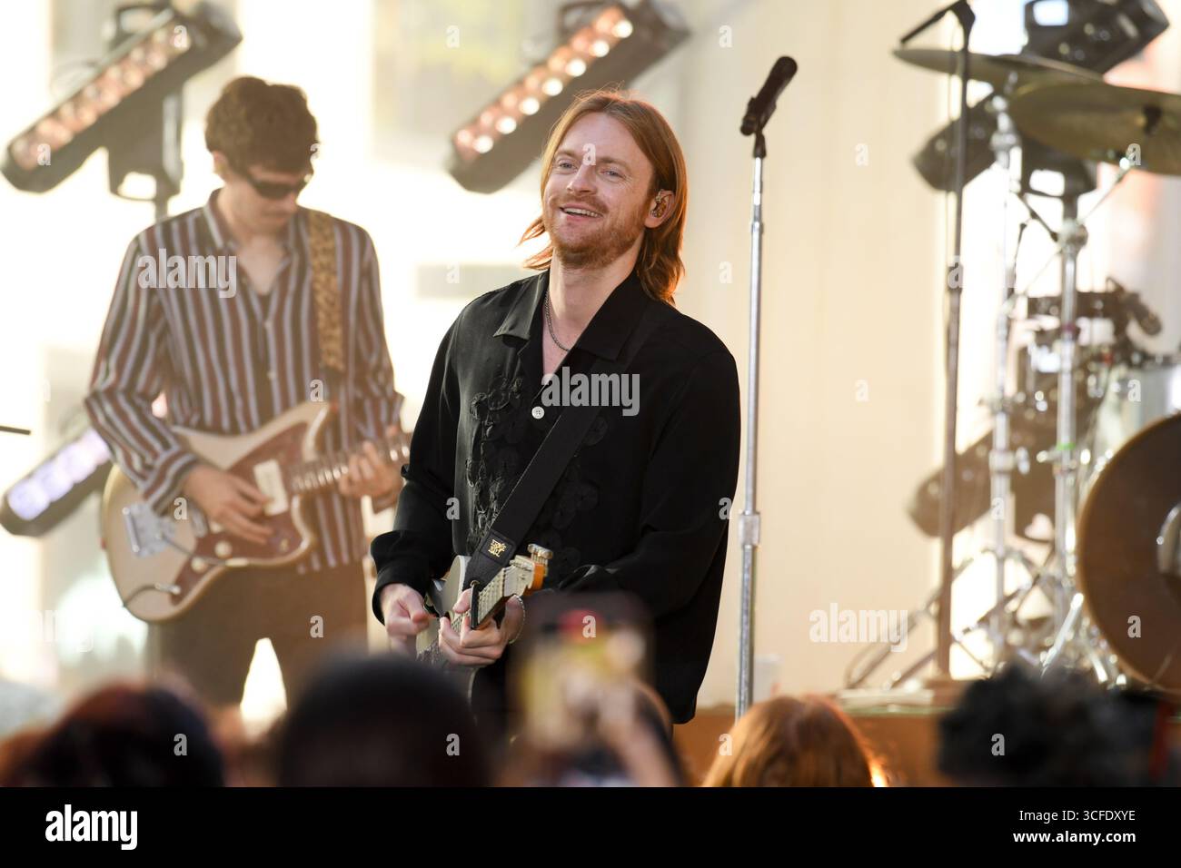 Finneas O'Connell performs on NBC's "Today" Show at Rockefeller Center ...