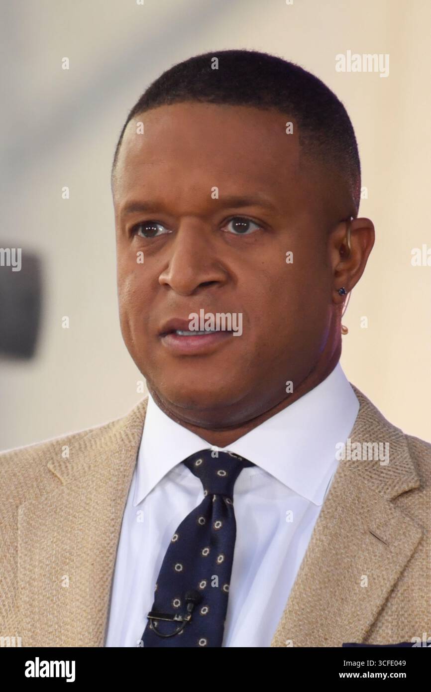 Craig Melvin is seen as Finneas O'Connell performs on NBC's "Today ...