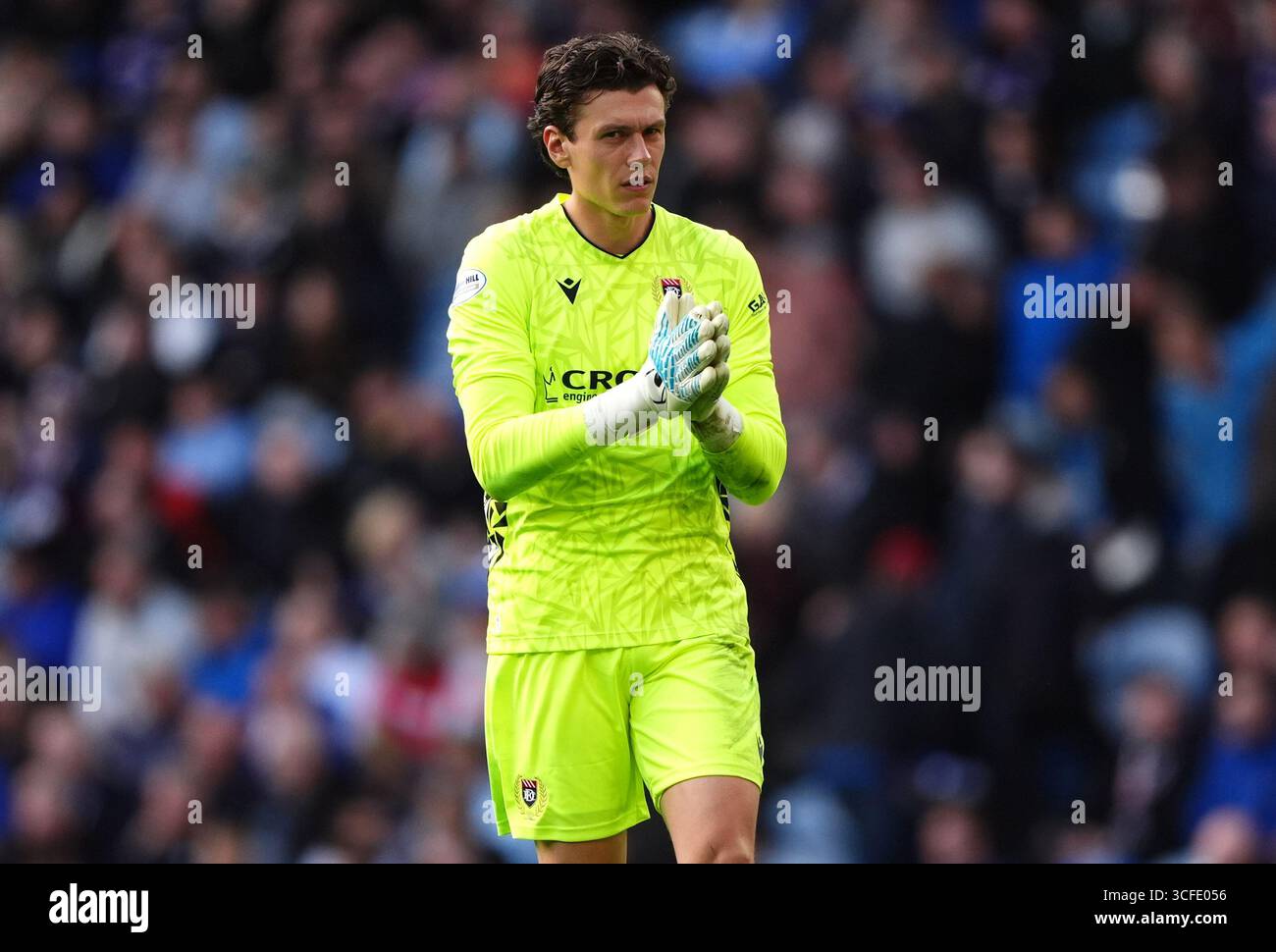 File photo dated 09-08-2025 of Dundee goalkeeper Jon McCracken, who is ...