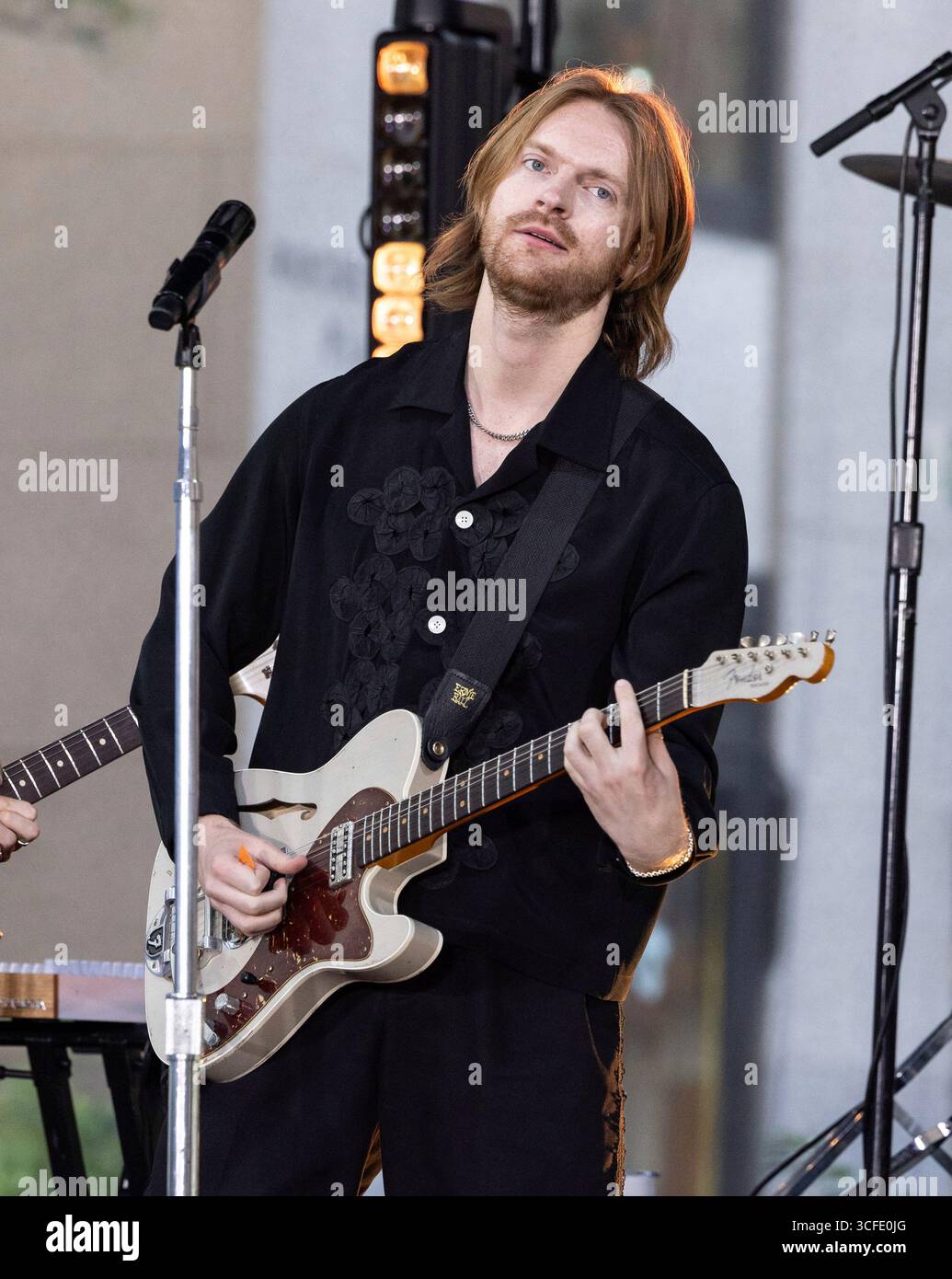 Singer-songwriter FINNEAS (Finneas O'Connell) performs on NBC's Today ...