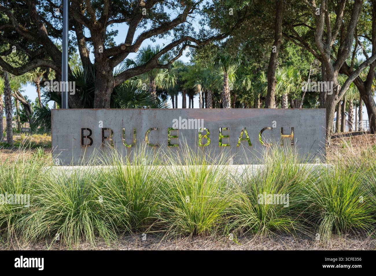 Bruce Beach Park in Pensacola, Florida, a redeveloped waterfront park ...